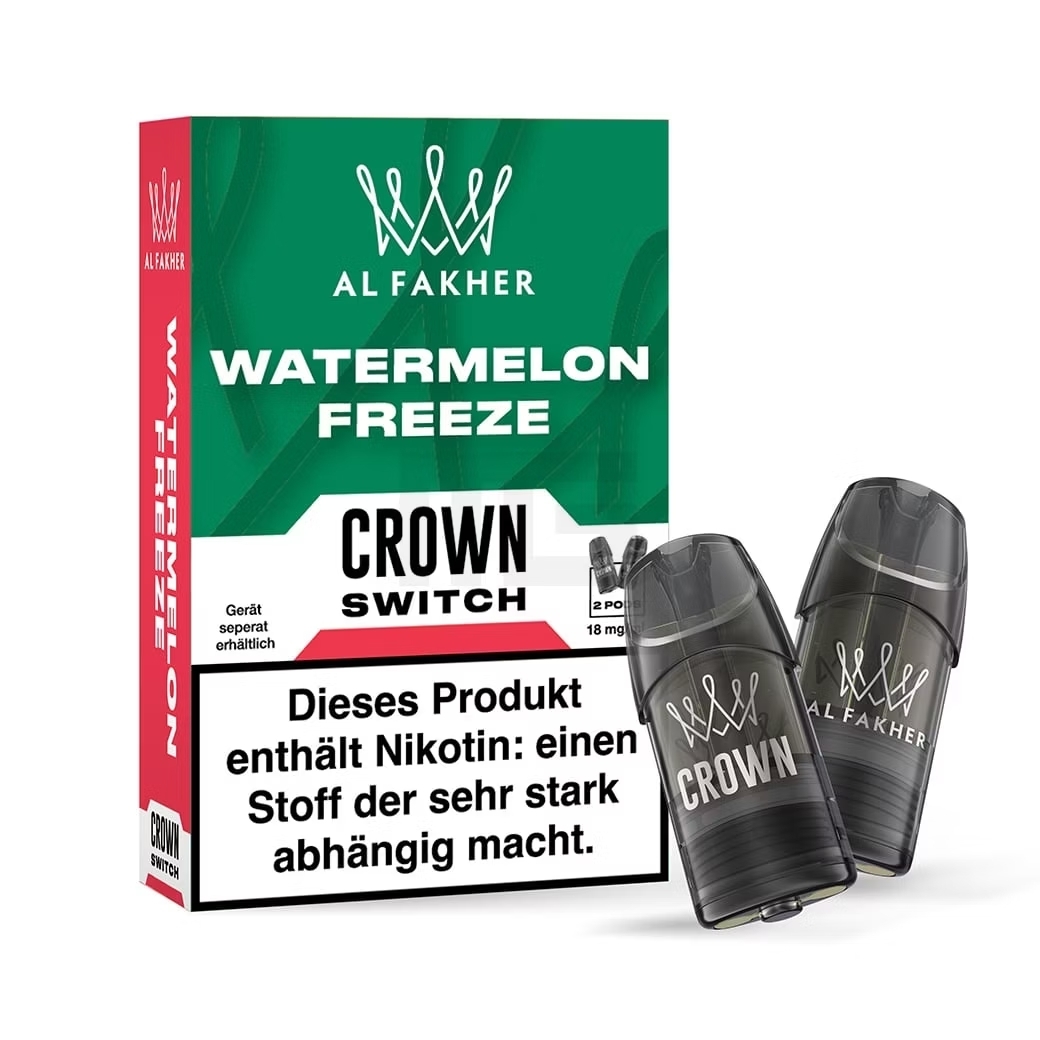 Al Fakher Crown Switch Watermelon Freeze Pods 18 mg